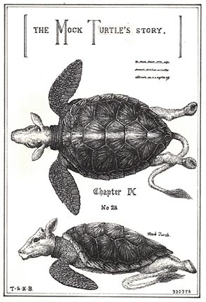 [The Mock Turtle's story]1987 ink on paper