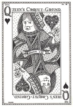 [Queen's Croquet-Ground]1987 ink on paper